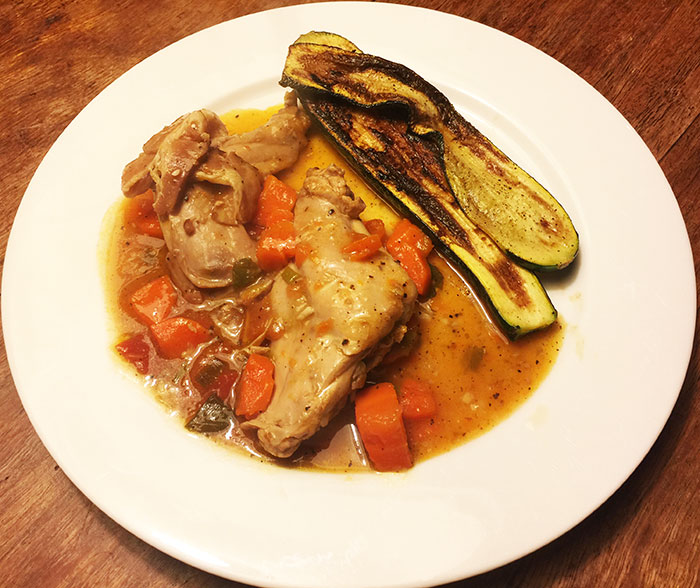braised rabbit – michelle picker cooks