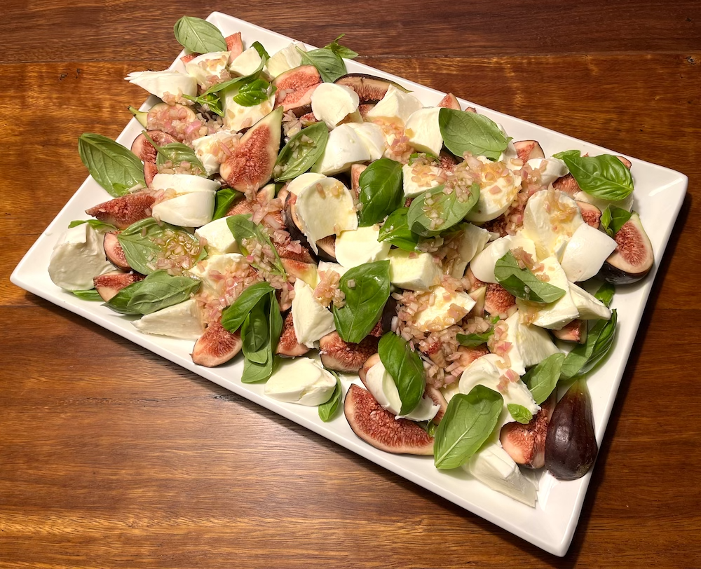 fig and burrata salad – michelle picker cooks